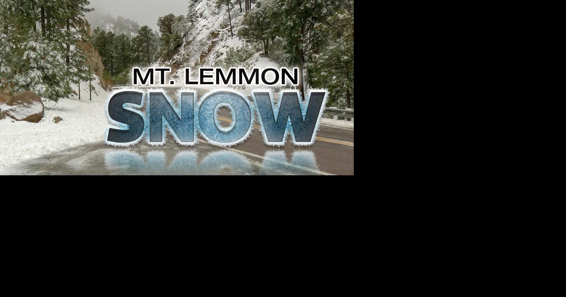 Snow blankets Mt. Lemmon; Road access restricted | Good News | kvoa.com