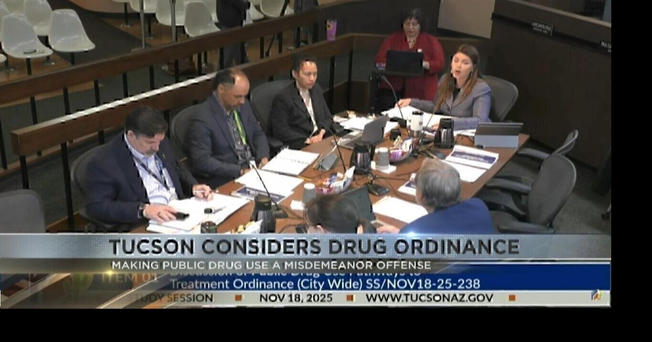 City Council considers drug use ordinance for safety in Tucson | Local ...