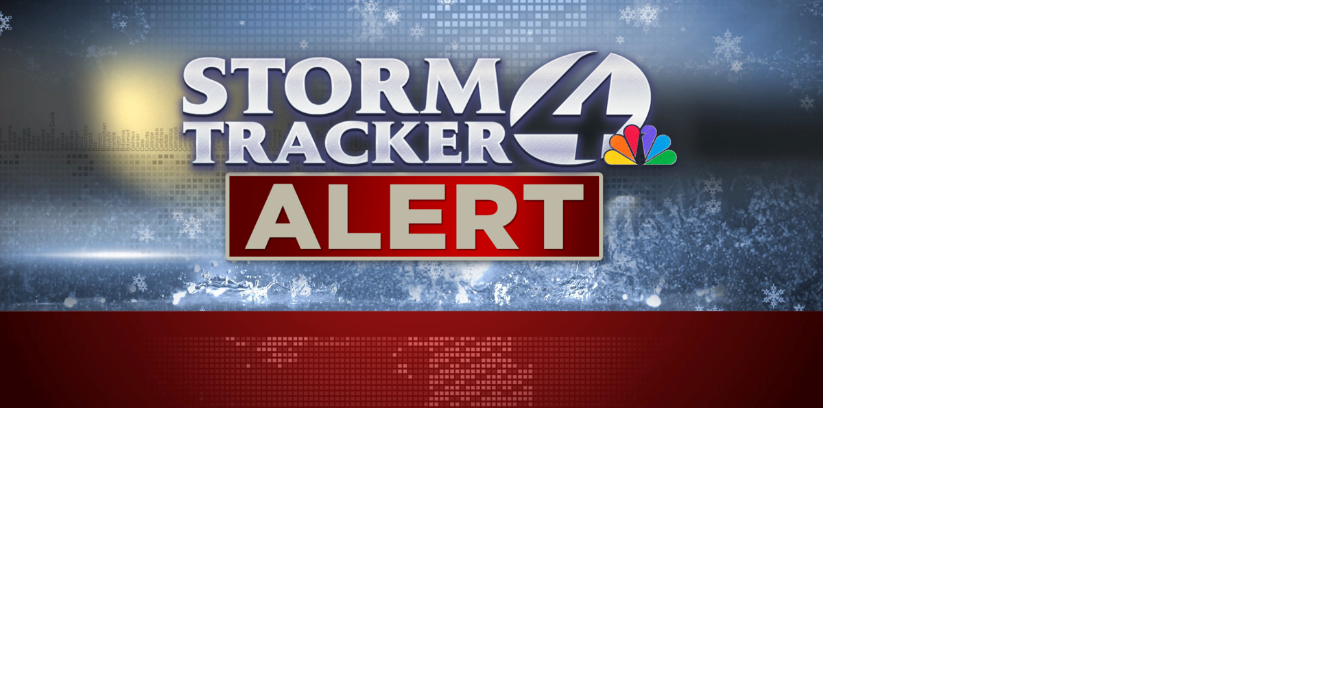 Stormtracker 4 Alert Days have been issued for Thursday and Friday due ...