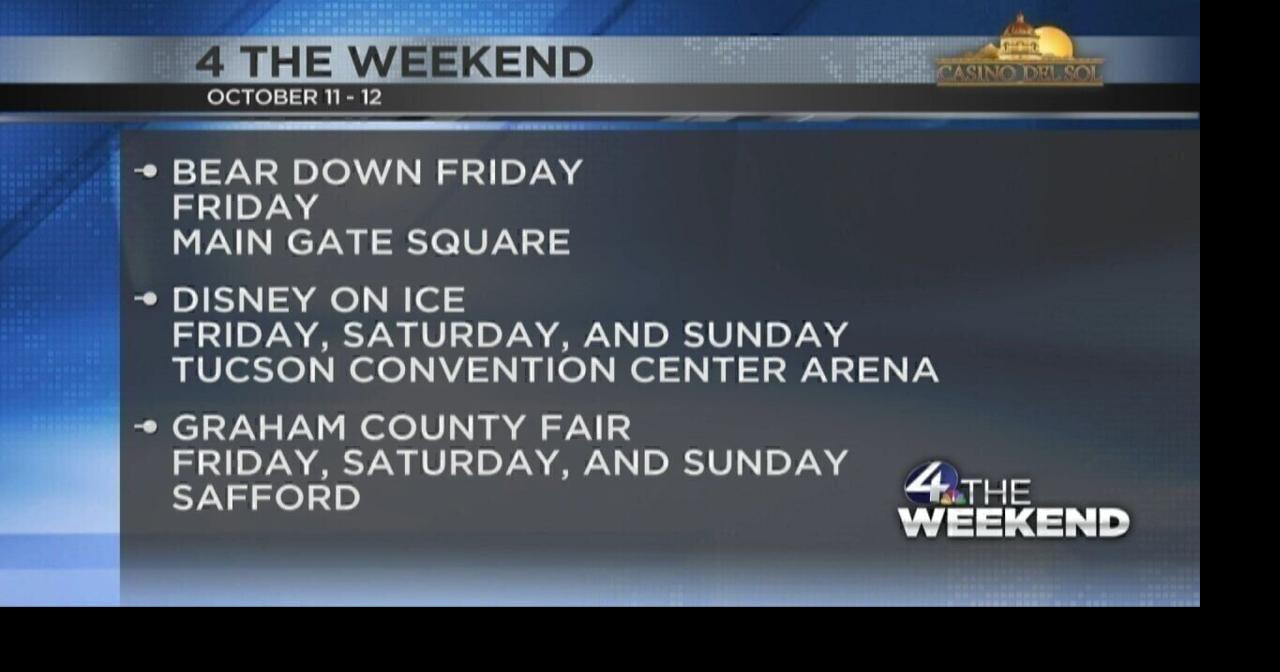 4 The Weekend: October 10 - 12 | Video | kvoa.com