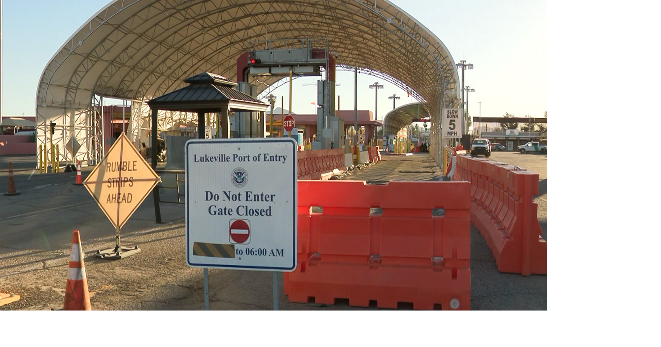 Lukeville Port of Entry set to reopen Thursday | Local News | kvoa.com