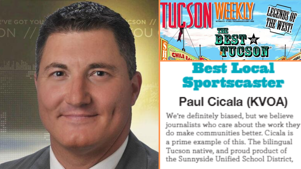 News 4 Tucson's Paul Cicala named 'Best Local Sportscaster' in 'Best of ...