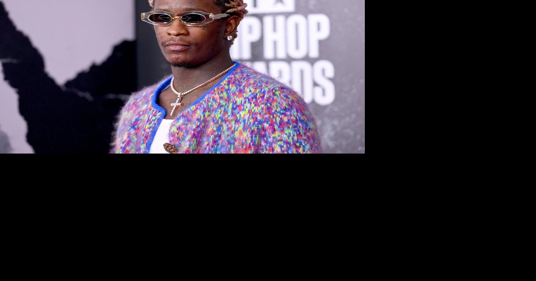 Rapper Young Thug and co-defendant conducted in-court drug transaction ...
