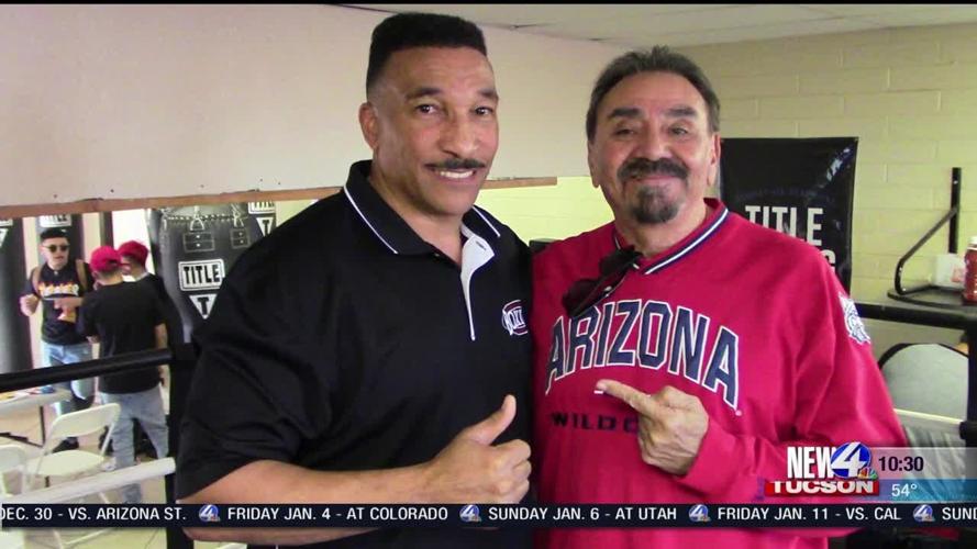 Tucson’s 12th Ave Boxing Gym visited by celebrity ref Tony Weeks ...