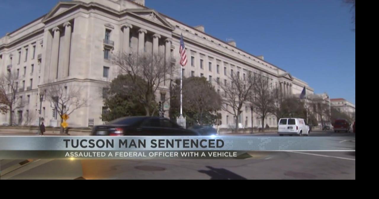 Tucson man sentenced to nearly 5 years for assaulting officer | Video ...