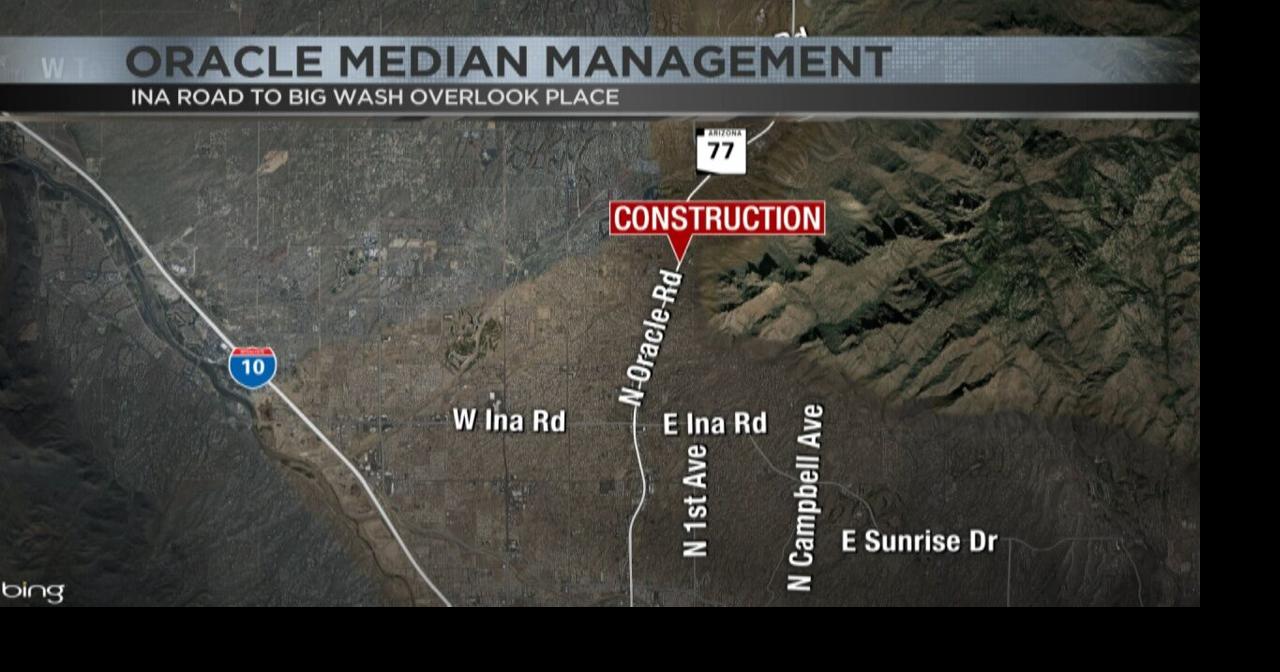 Northbound Lane closures on Oracle Road start May 22 for maintenance ...
