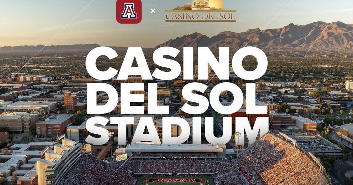 Arizona Stadium renamed to Casino Del Sol Stadium in historic $60 ...