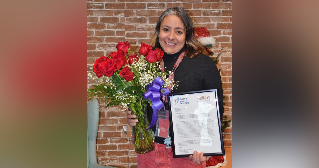 Tucson teacher awarded November’s Teacher Excellence Award | Local News ...