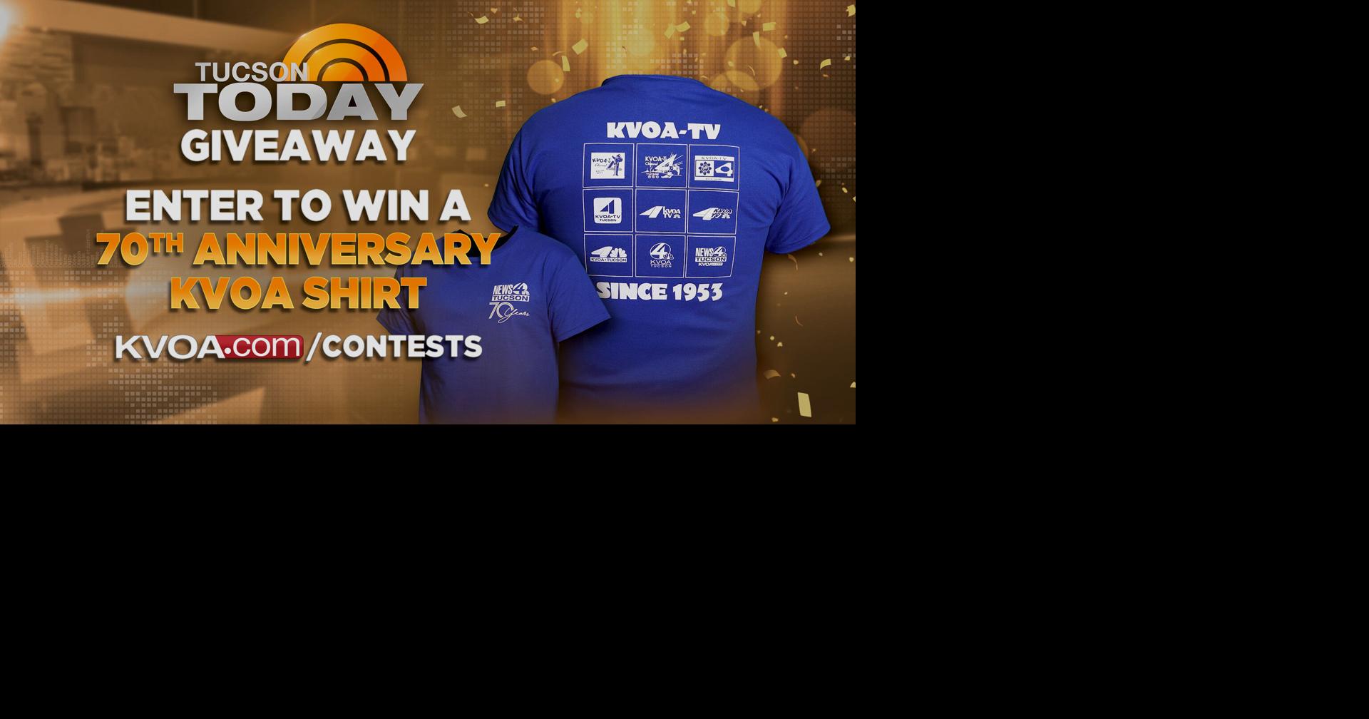 KVOA 70th Anniversary T-Shirt Giveaway | | kvoa.com