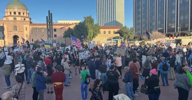 Protesters gather in Tucson as part of nationwide movement | Politics ...
