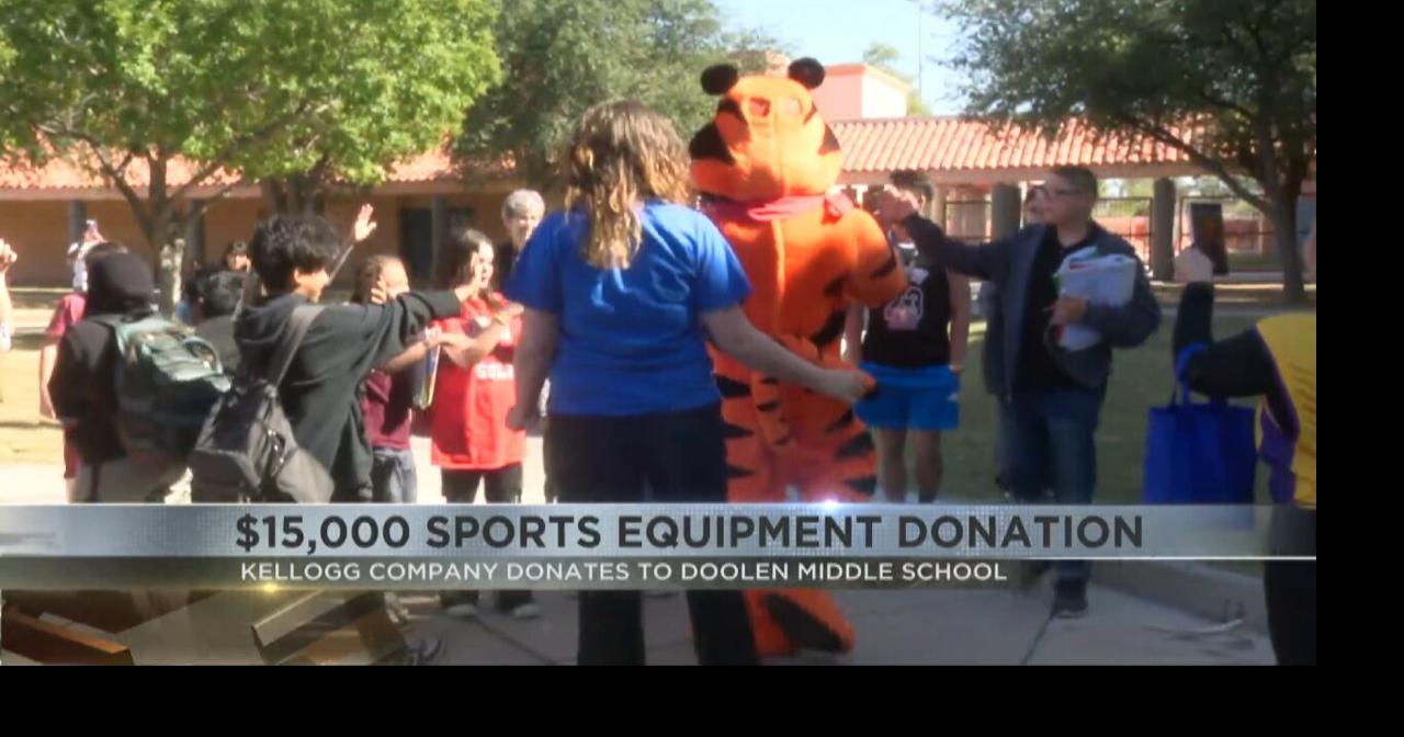 Doolen Middle School receives $15K from the Kellogg Company | Video ...