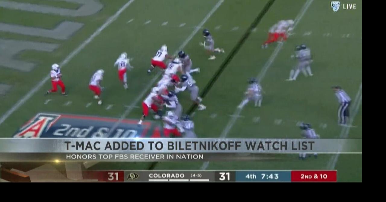 Arizona Football's Tetairoa McMillan, Tyler Loop earn honors for ...