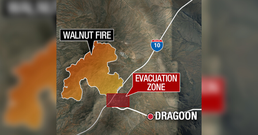 Walnut Fire evacuations to remain in place overnight | Local News ...