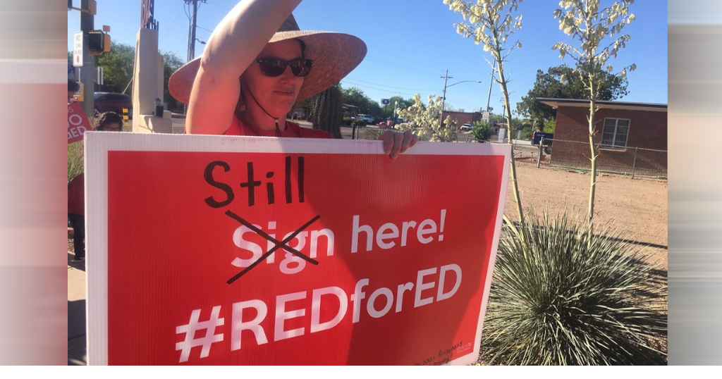 Third Red for Ed walk-in of the month held amid release of budget ...