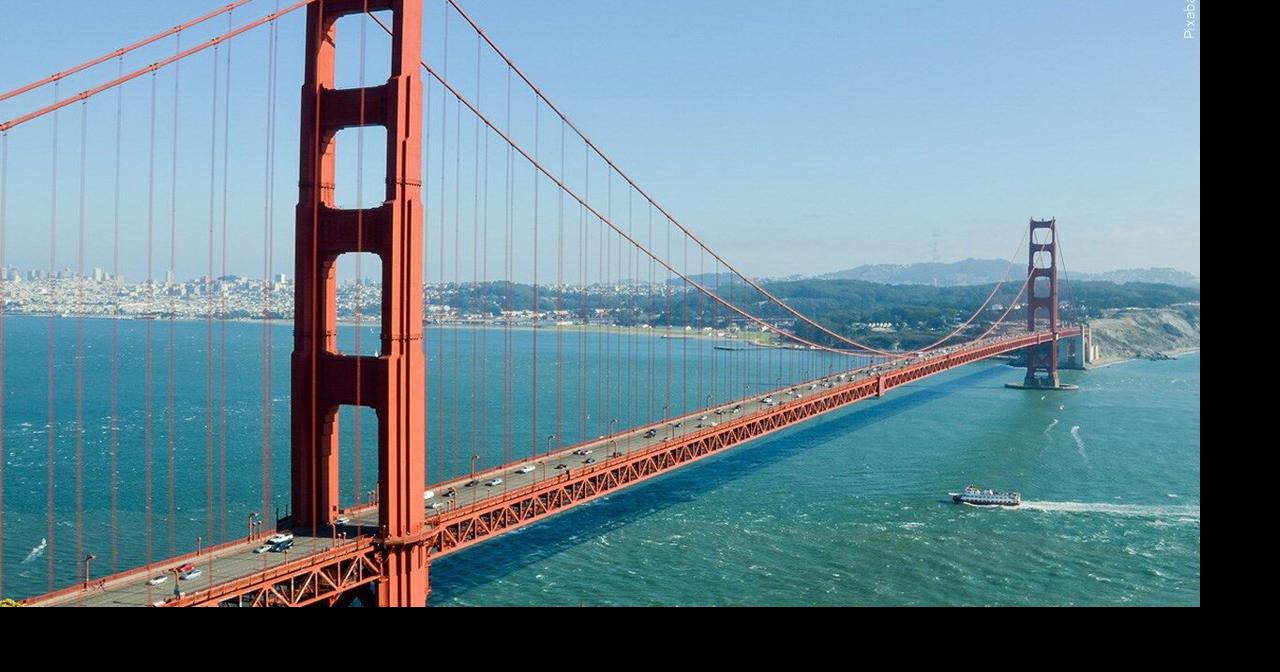 Pro Palestinian Demonstrators Block Traffic On Golden Gate Bridge