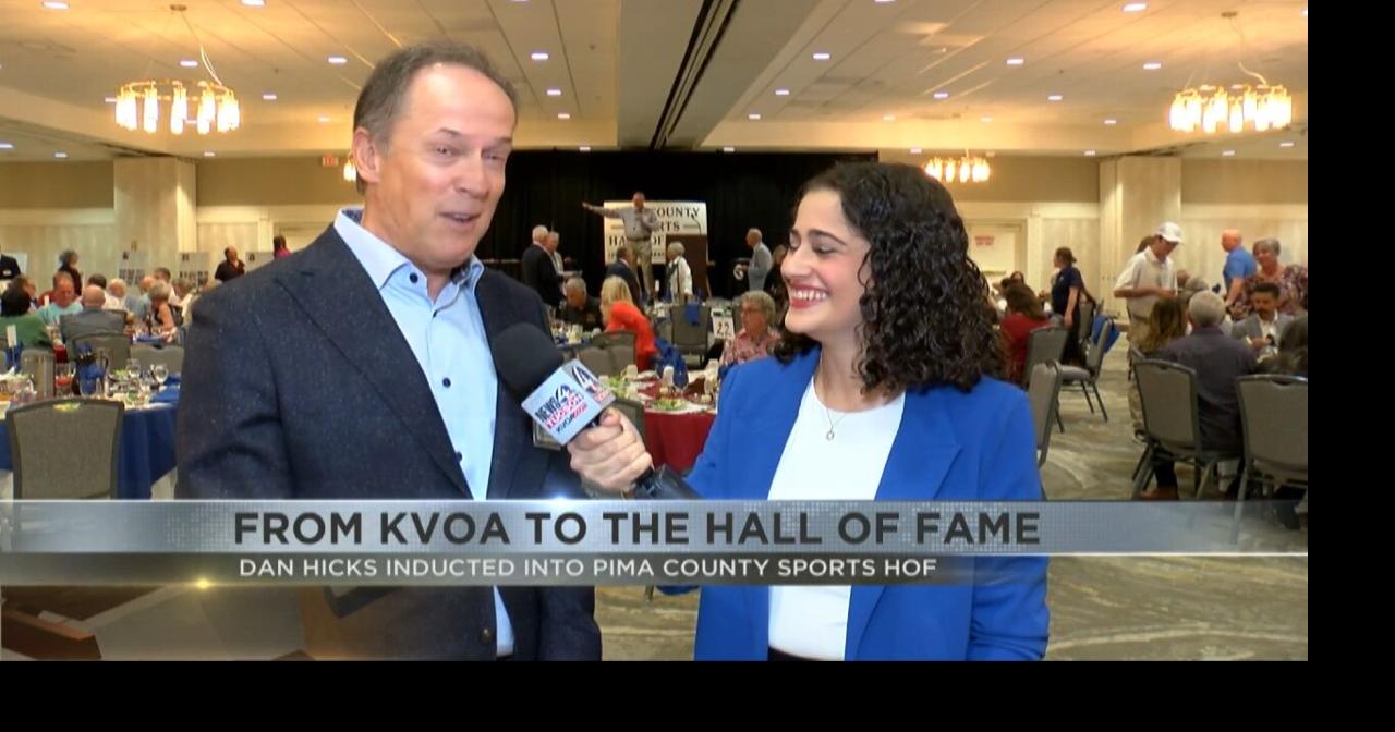 Dan Hicks, former KVOA sportscaster, inducted into Pima County Sports ...