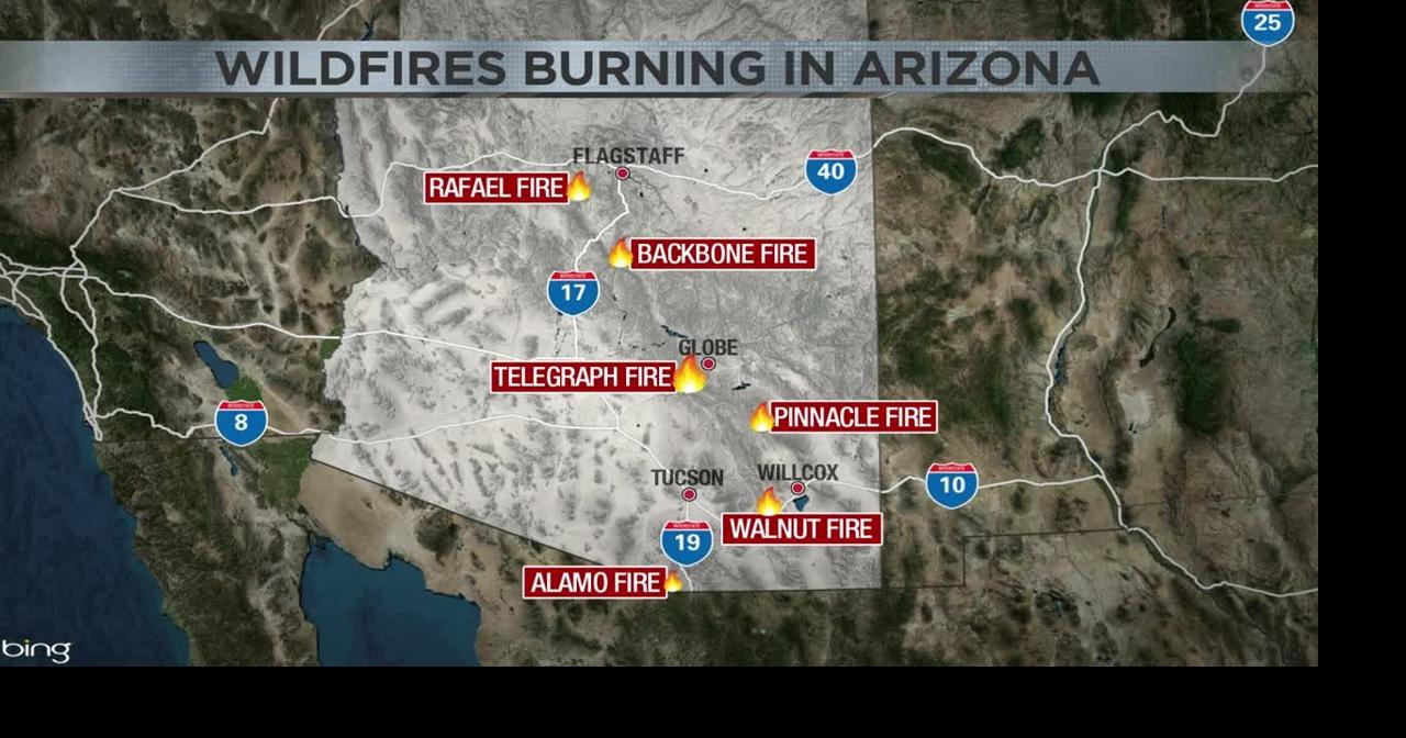 More than 20 wildfires burning in Arizona | Local News | kvoa.com