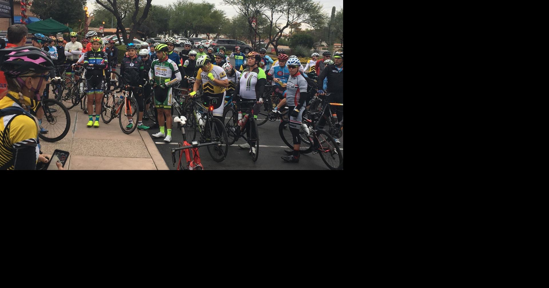 Thanksgiving Day bike ride shines light on the dangers for cyclists ...