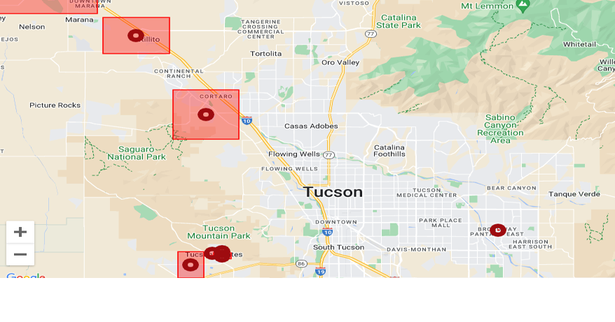 Over 6,000 TEP customers affected by power outages across Tucson ...