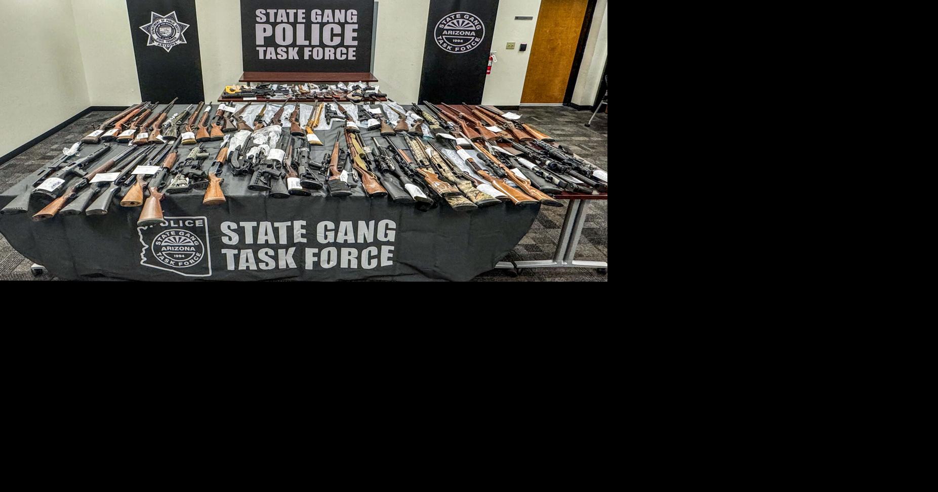 AZDPS State Gang Task Force seized 80 firearms in Tucson | Local News ...