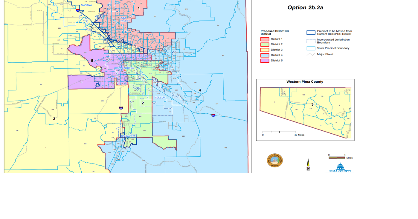 New redistricting maps approved for Pima County, PCC | News | kvoa.com