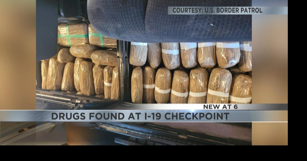 U.S. Border Patrol Agents recently discovered over 100 pounds of drugs ...