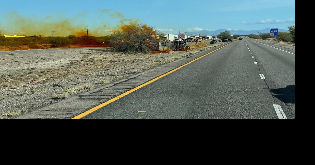 One dead in hazmat spill on I-10, freeway closed both ways | Local News ...