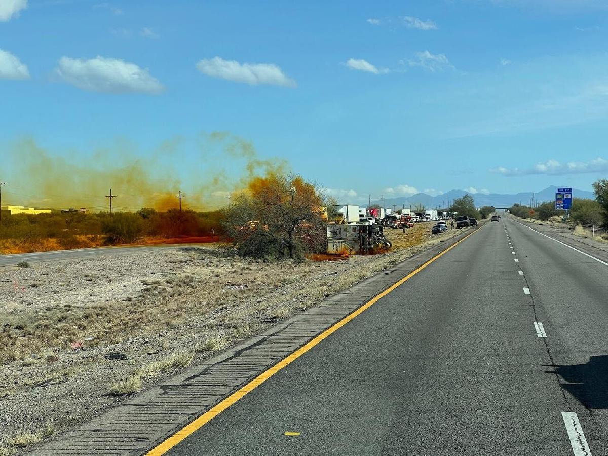 Hazardous chemical spill from commercial truck crash has partially ...