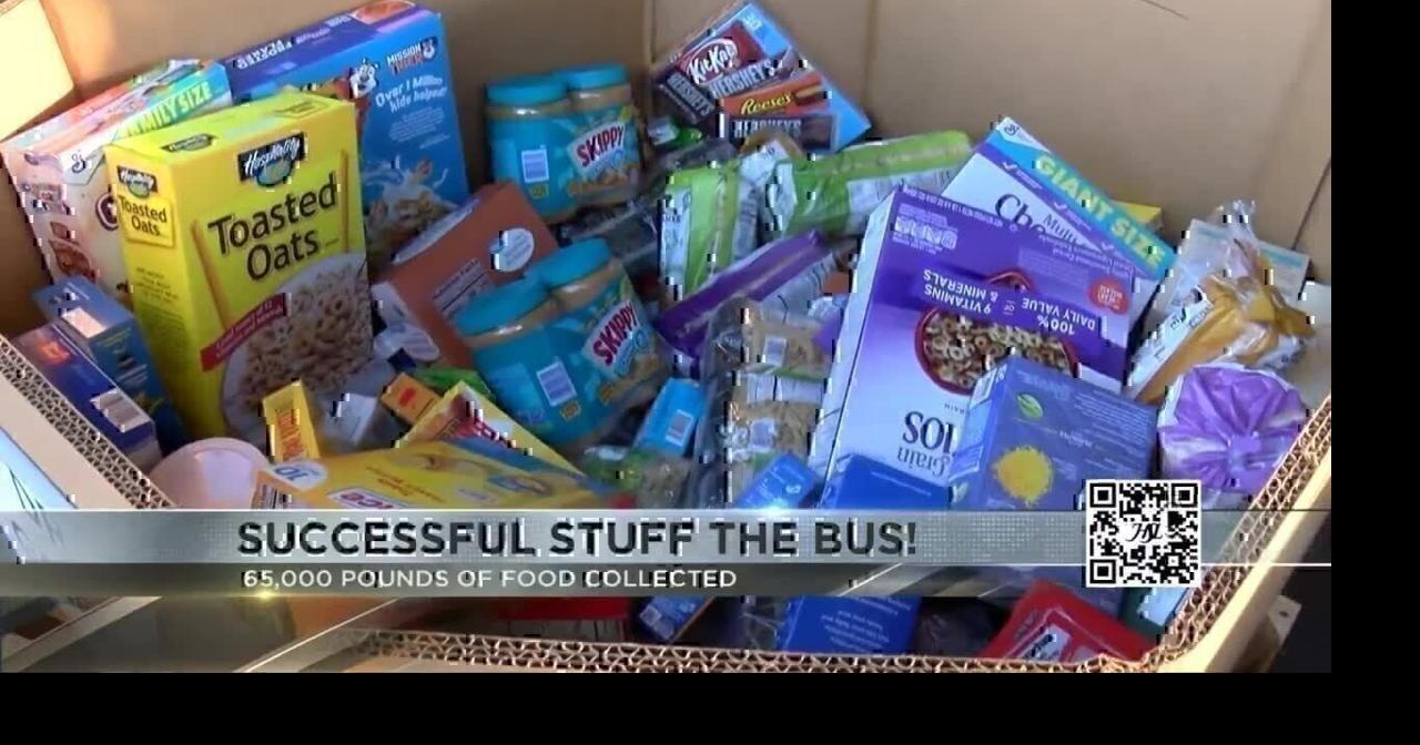 Record-breaking food drive collects 65,000 pounds of food for local ...