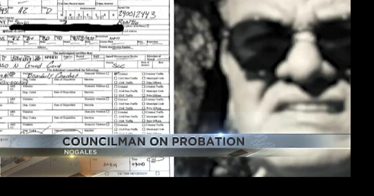 Nogales councilman Saulo Bonilla Jr. gets probation | Local News | kvoa.com