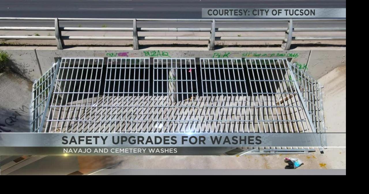 New grates in Tucson washes to reduce crime and litter | Video | kvoa.com