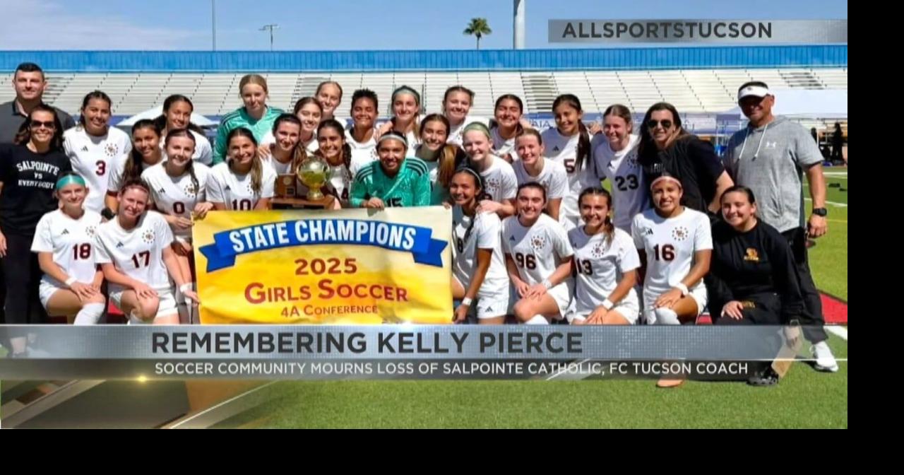Memorial T-shirt honors beloved Tucson coach Kelly Pierce | Video ...