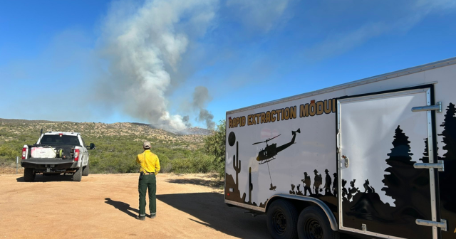 Tucson Fire's REMS team deployed to Cody Fire in Oracle | Local News ...