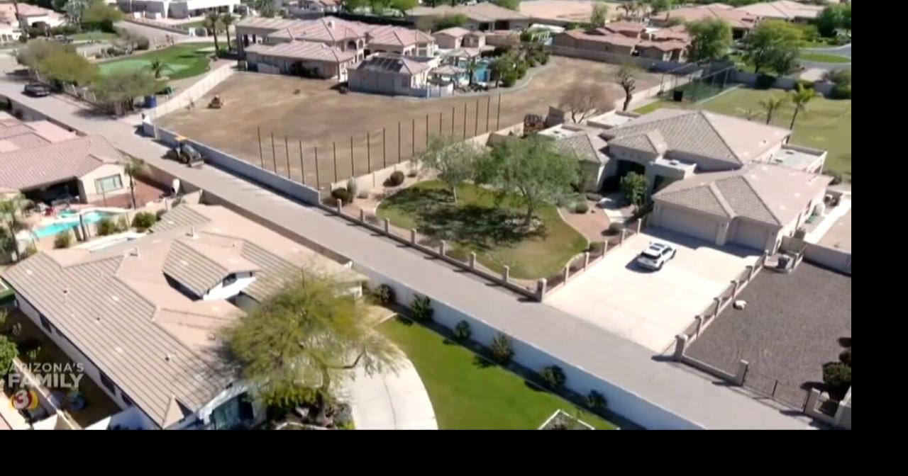 Former Major League Baseball Player Building Baseball Field In His Yard