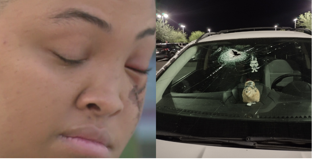 2 teens arrested for tossing rock through windshield on I-10, nearly ...