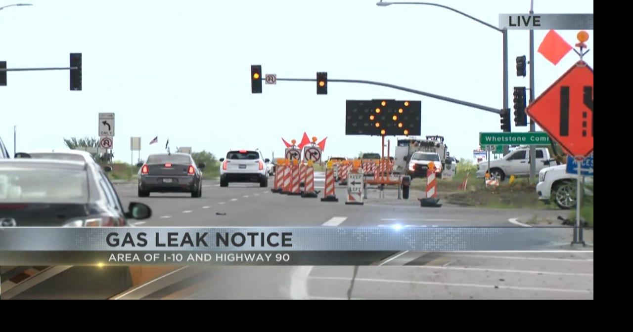 Main gas line hit near I-10 and Highway 90 in Benson | Video | kvoa.com