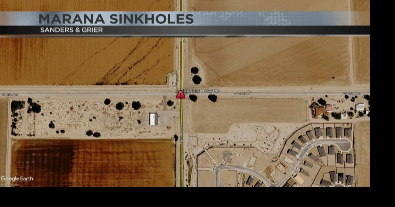 Marana drivers advised to avoid area as crews respond to sinkhole ...