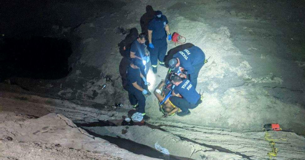 One rescued after breaking leg in Rillito River wash | Local News ...