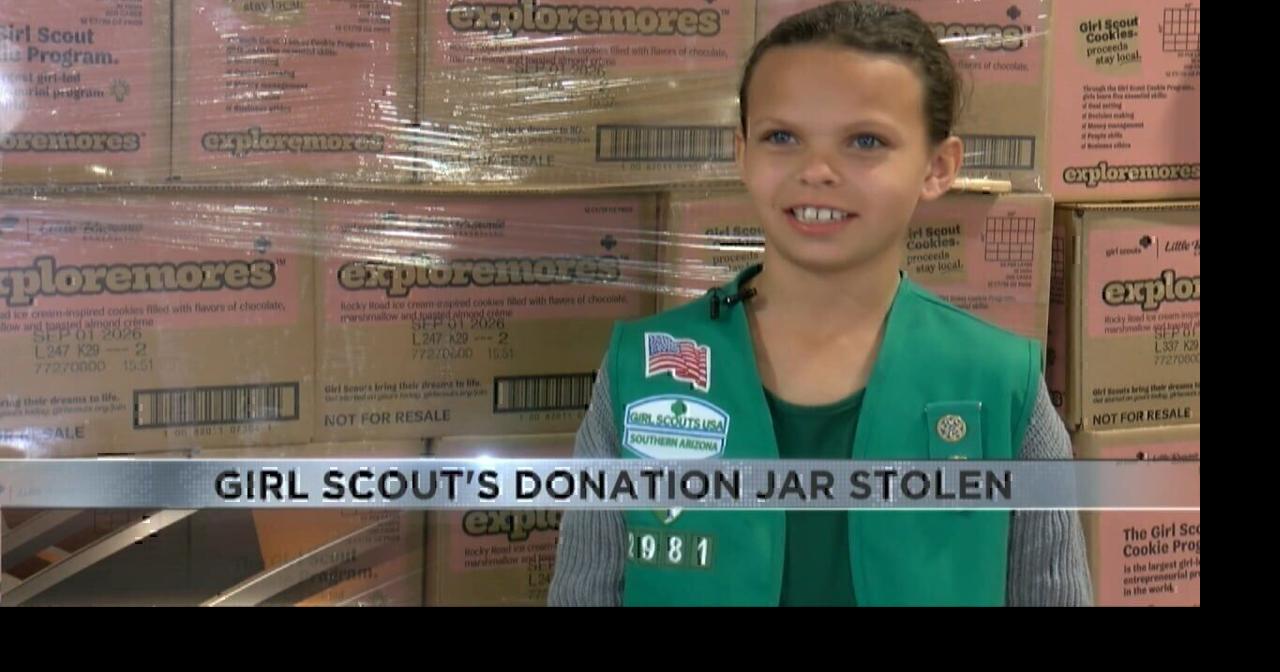 Tucson Girl Scout's donation jar stolen at local Walmart | Local News ...