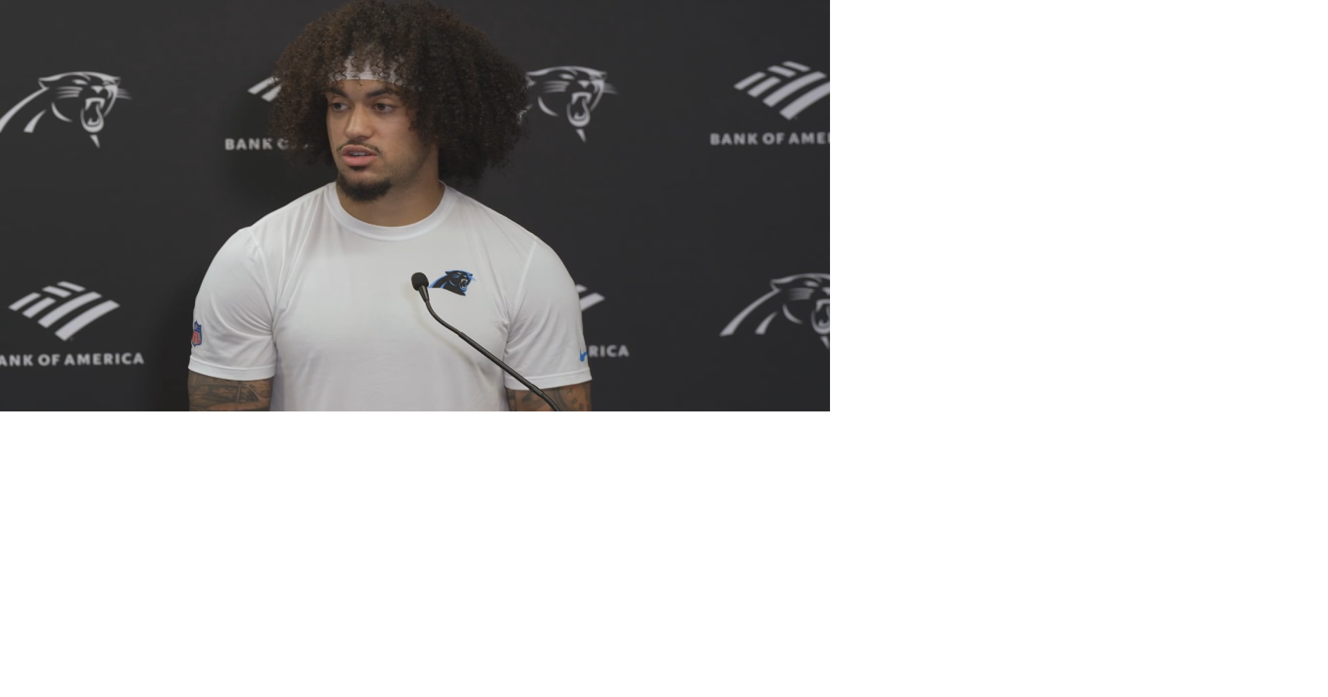 Tucson native, Panthers rookie Lathan Ransom shines on rainy day of ...