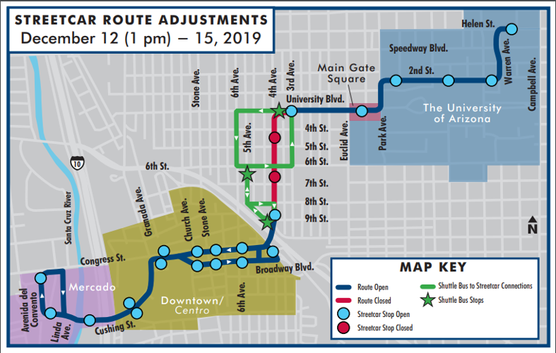 SunLink streetcar changes during street fair this weekend | Local News ...