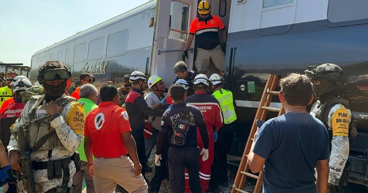 At least 13 dead, 98 injured in southern Mexico train derailment | News ...
