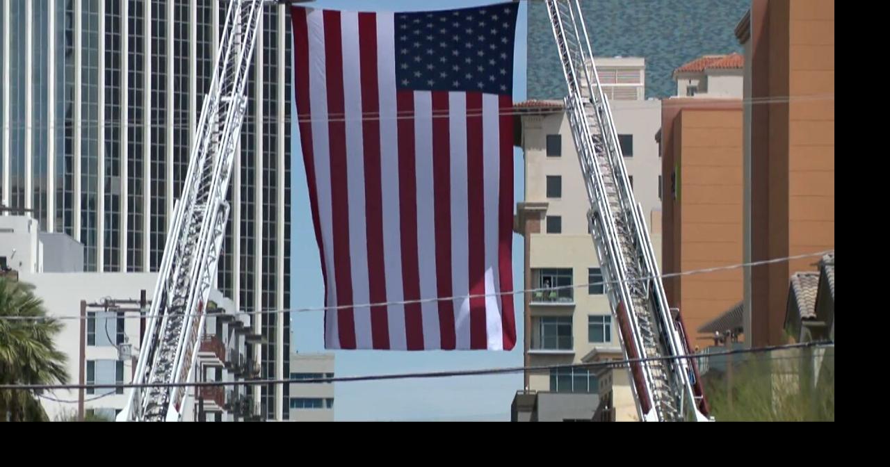 Family, friends gather to honor fallen officer Adam Buckner | Video ...