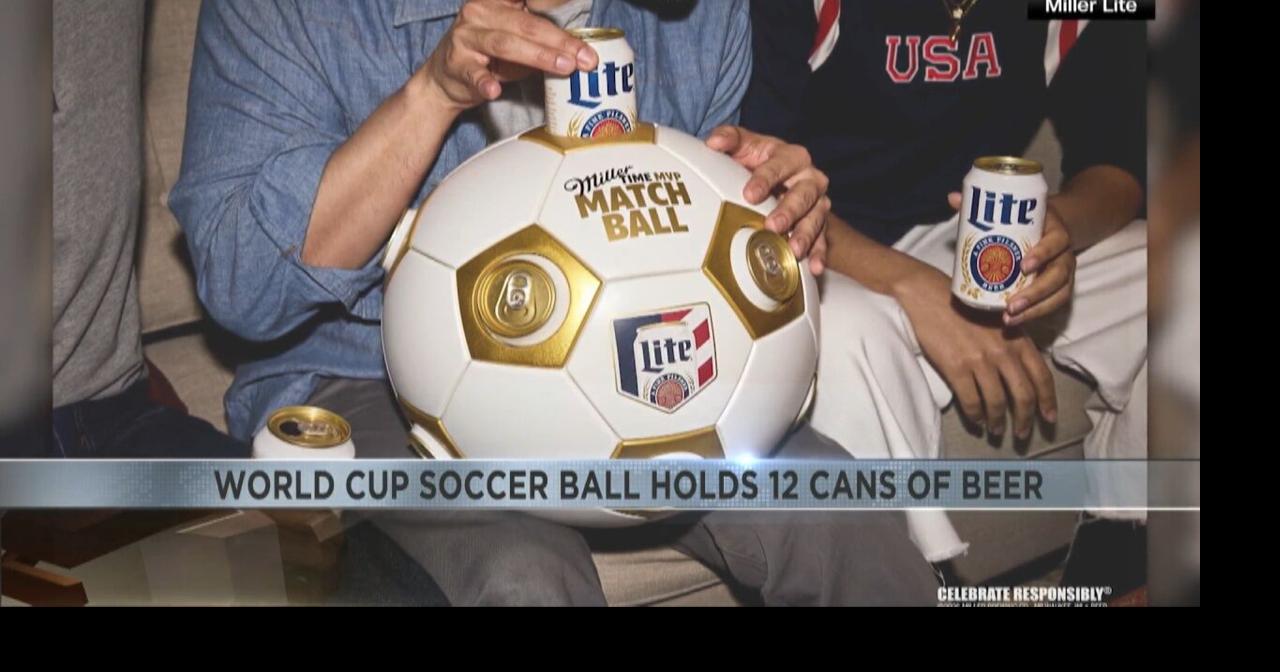 Consumer Alert: World Cup fans can purchase soccer beer holder | Video ...
