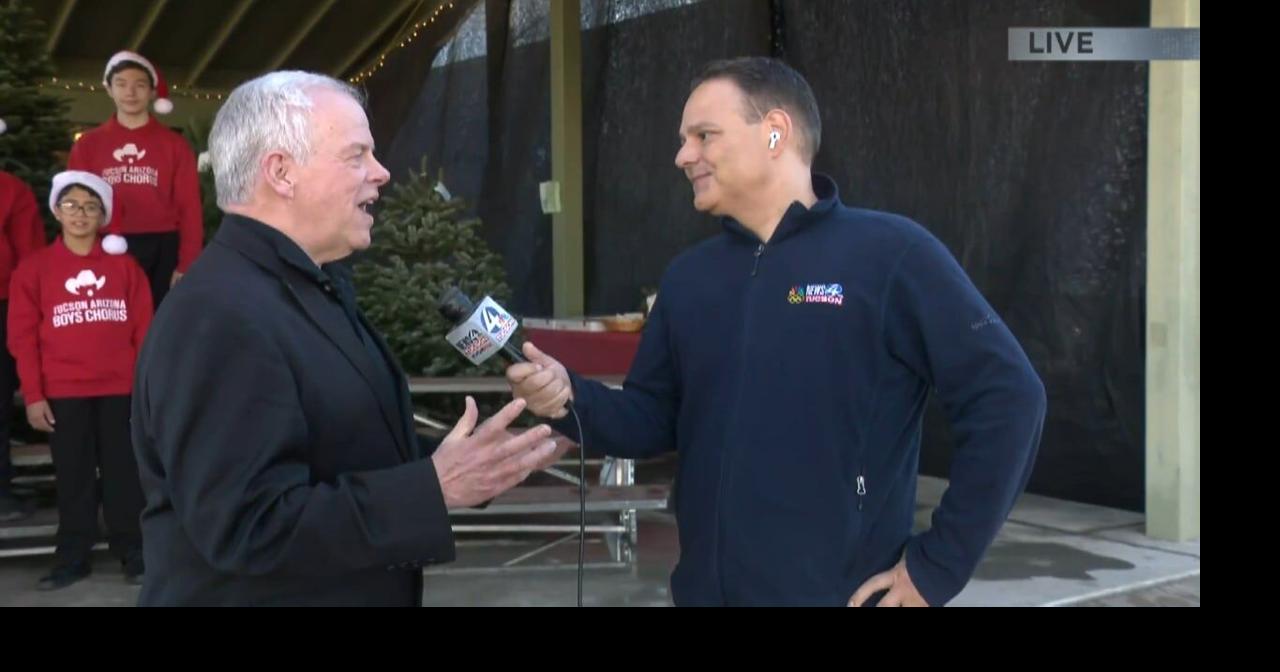 Chief meteorologist Matt Brode is at Tucson Boys Chorus Christmas tree ...