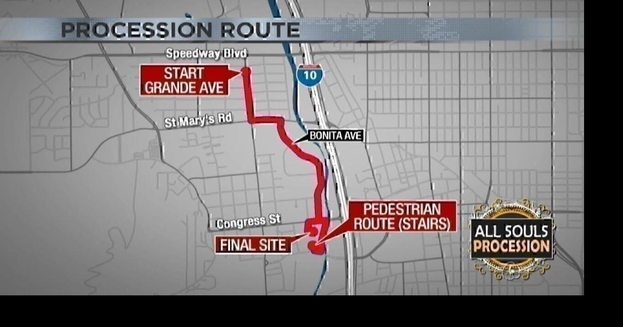 Road closures and detours for 36th annual All Souls Procession | Video ...