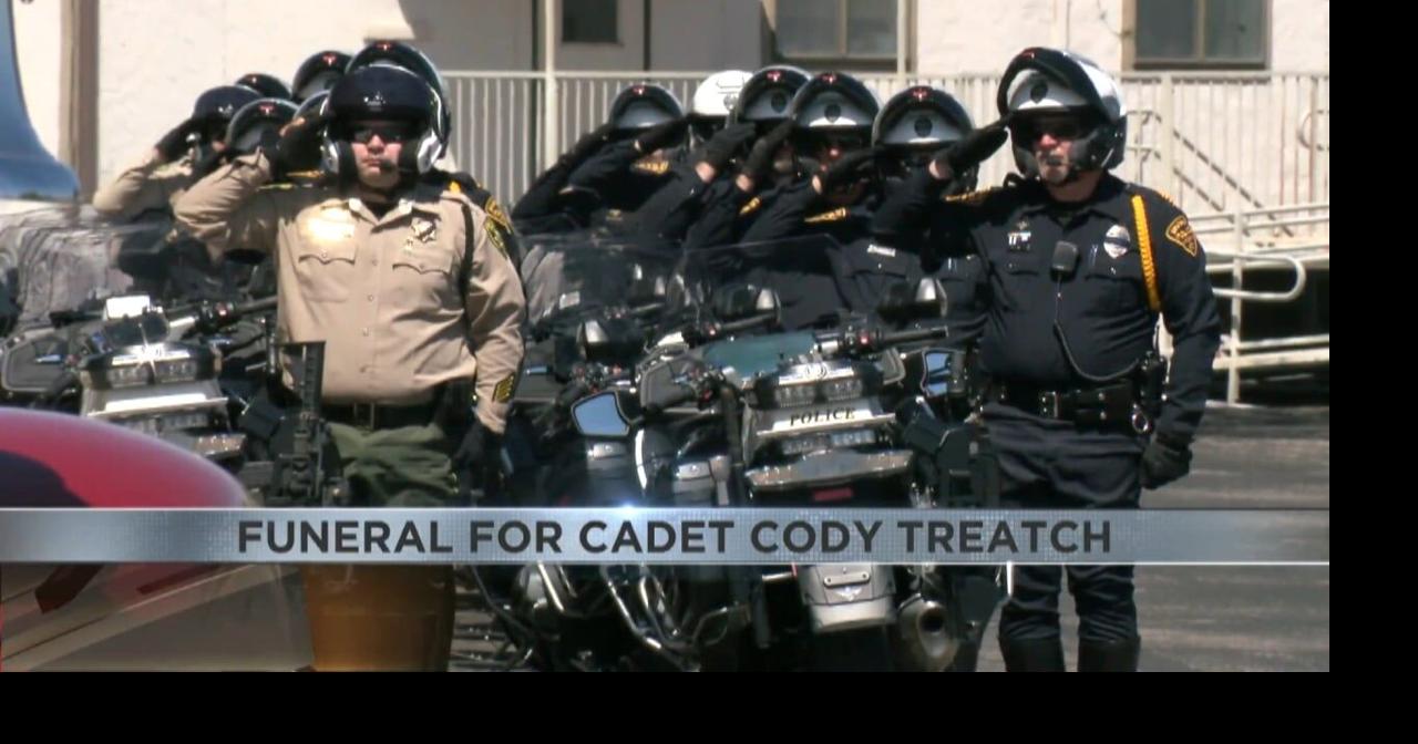 Hundreds gathered for funeral of late cadet, William Cody Treatch ...