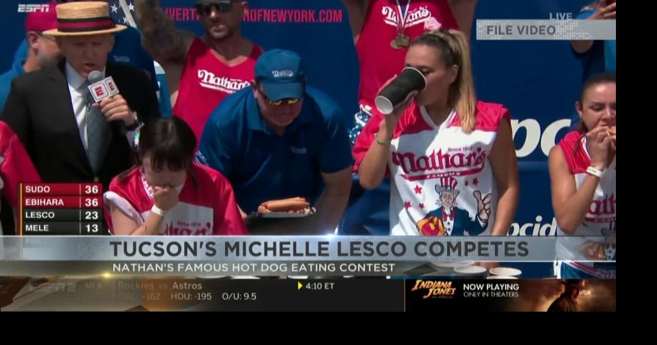 Tucson's Michelle Lesco places 2nd at Nathan's Fourth of July Hot Dog ...