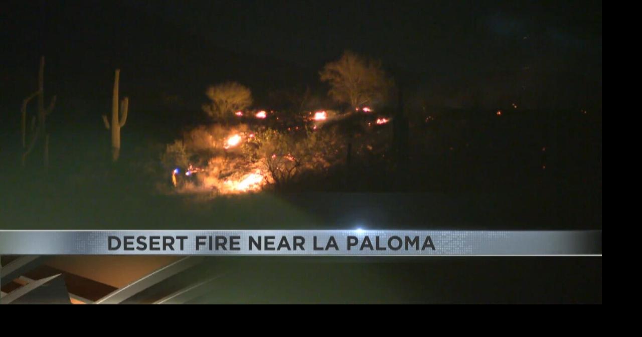 Fire near La Paloma almost out | News | kvoa.com