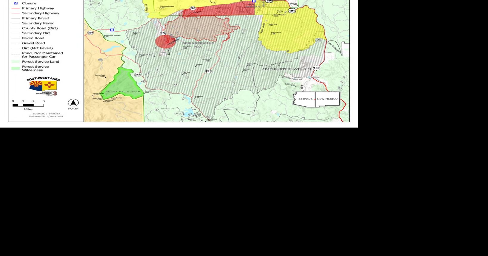 Lighter winds help fire crews battle Greer Fire in Arizona | Arizona ...